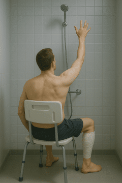 Showering After Surgery (Leg): 5 Easy Bathroom Upgrades for Safer ...