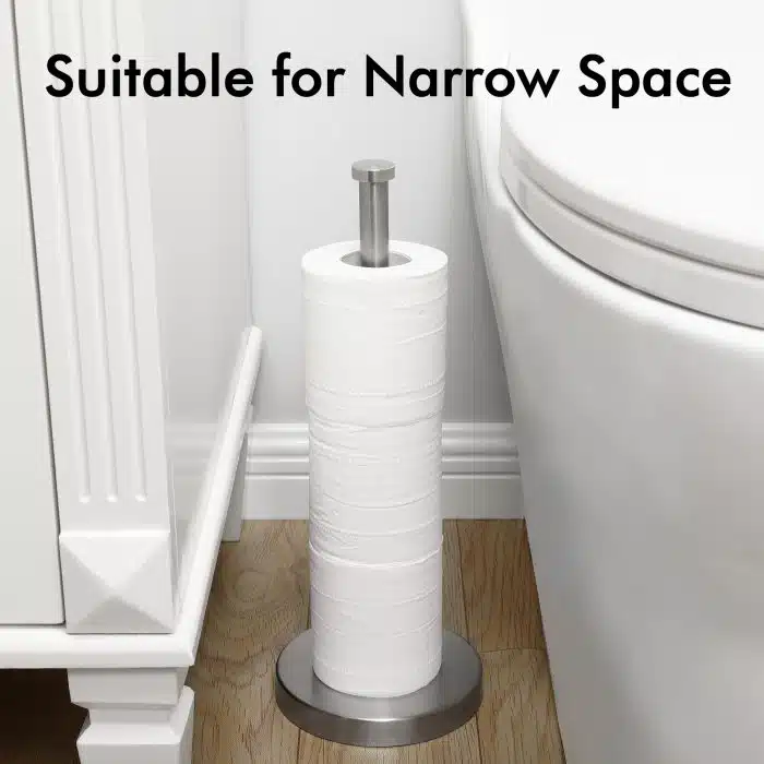 KES Toilet Paper Storage Stand, Freestanding Bathroom Toilet Paper ...