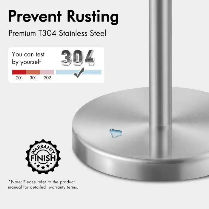 KES Toilet Paper Storage Stand, Freestanding Bathroom Toilet Paper ...